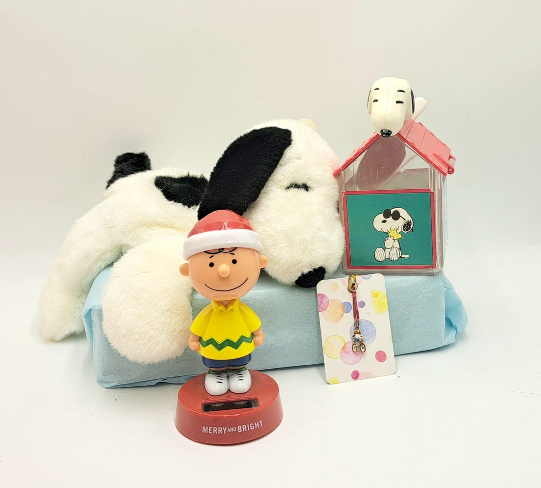 Applause Snoopy Bean Bag Plush-peanuts Toys-50th Anniversary Snoopy ...