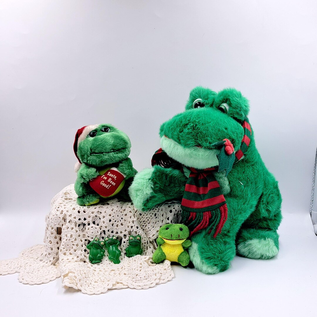 Christmas Frogs Russ Frog Gift for Frog Lovers Frog Magnets-frog Lot ...
