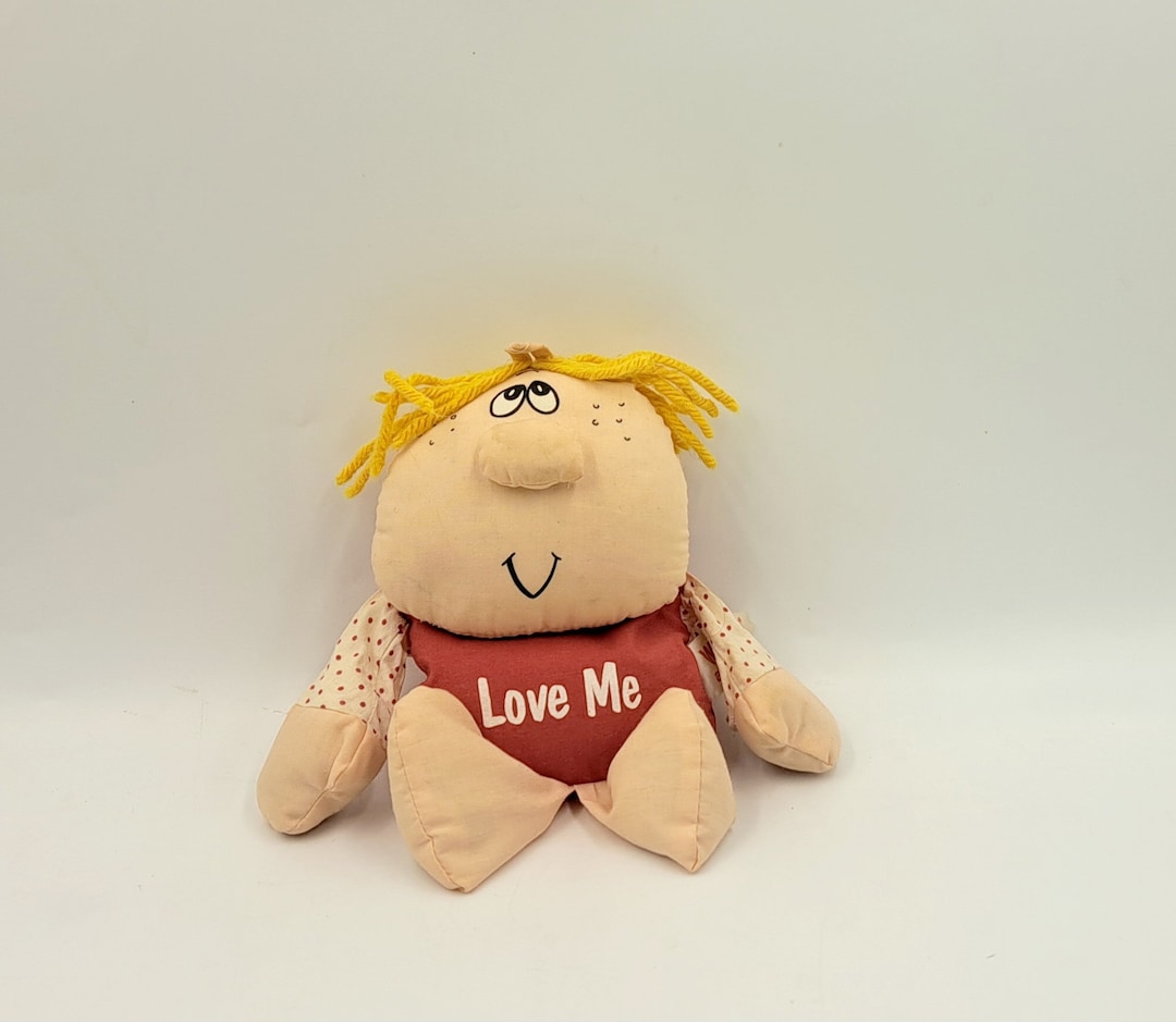 Vintage Wilbur and Friends Bean Bag Doll, Hug Me, Purple Wilbur Doll ...