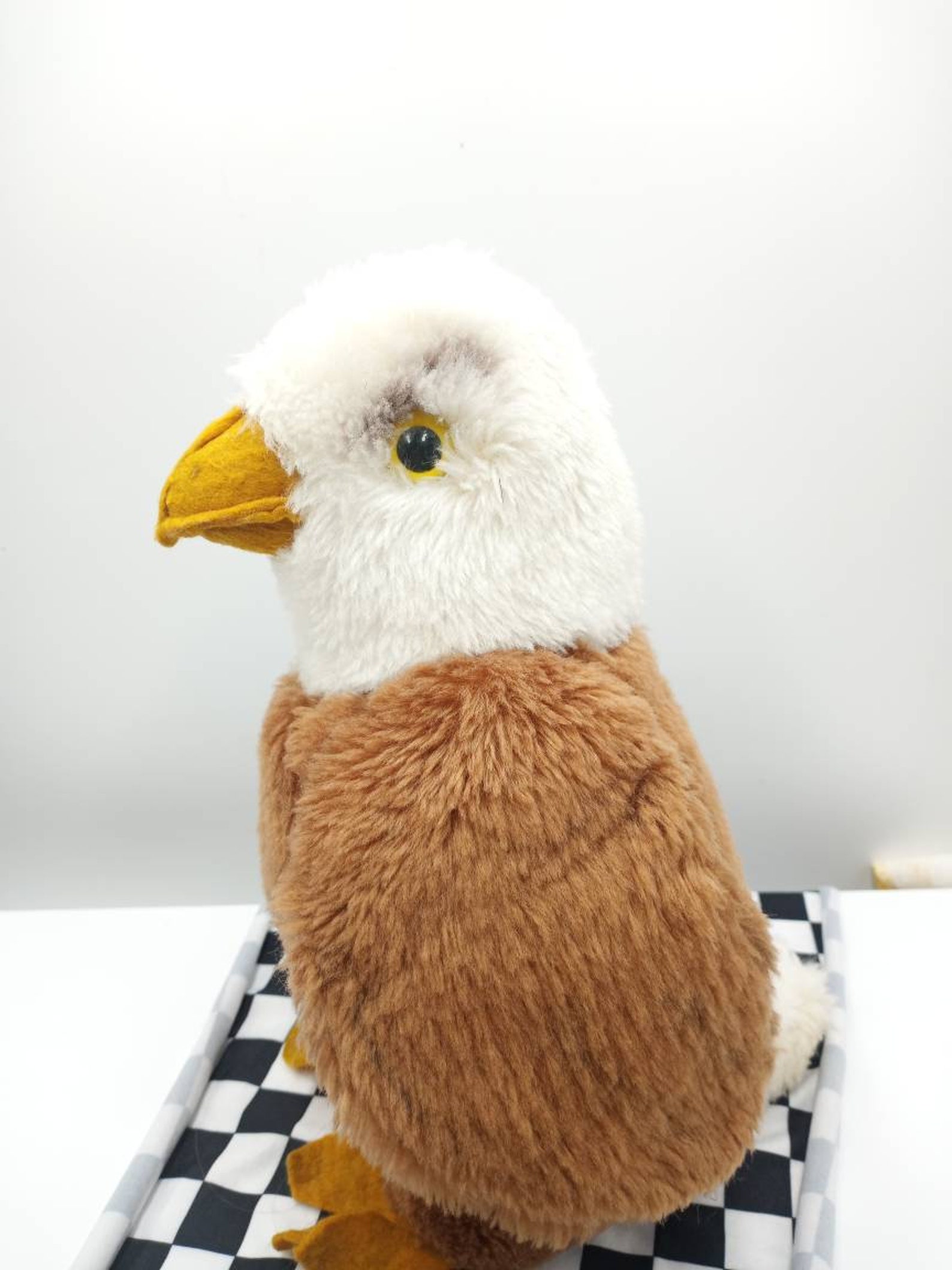 Vintage bald eagle stuffed animal by R. Dakin and Company | Etsy