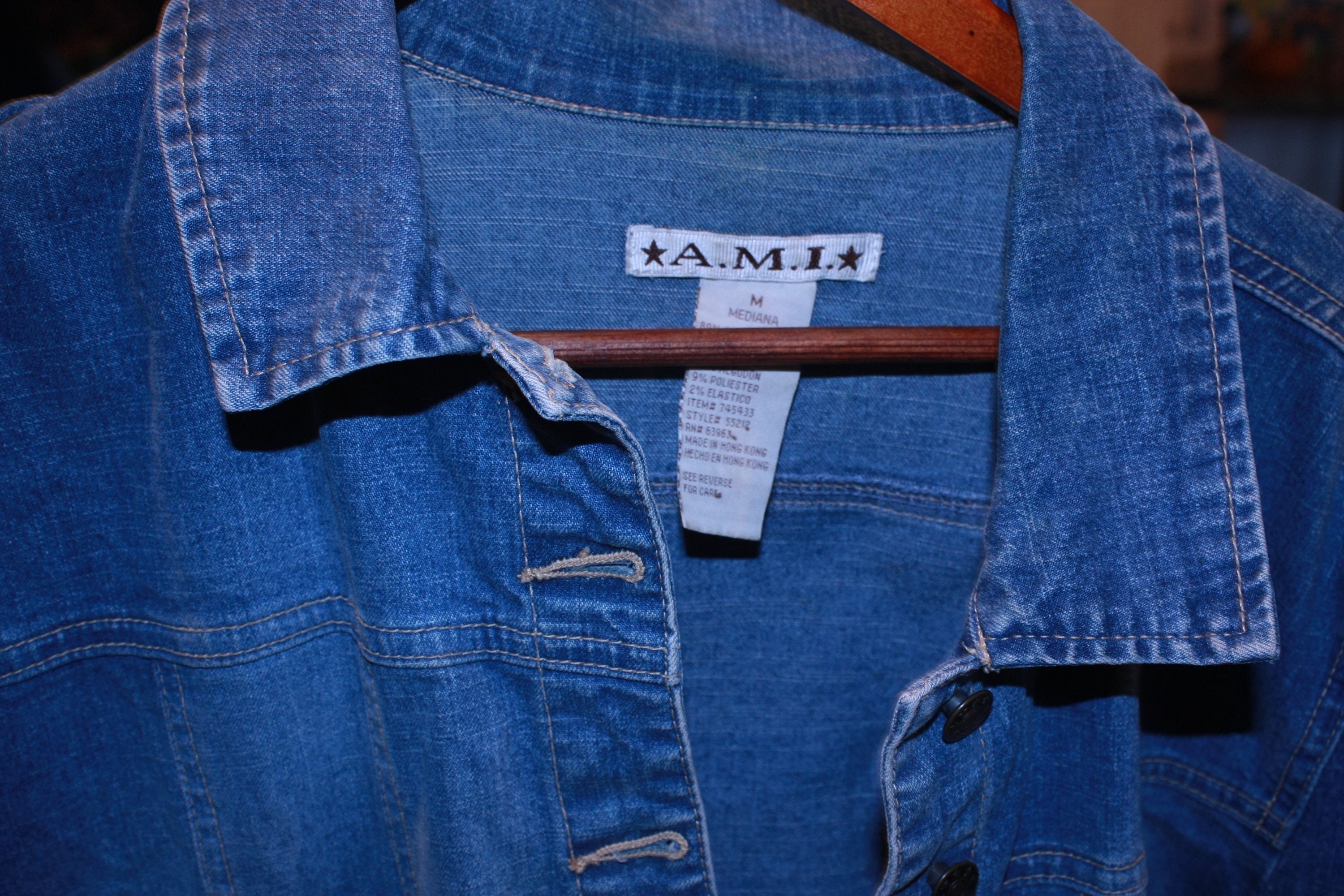 Hand Painted Edvard Munch the Scream Jean Jacket - Etsy