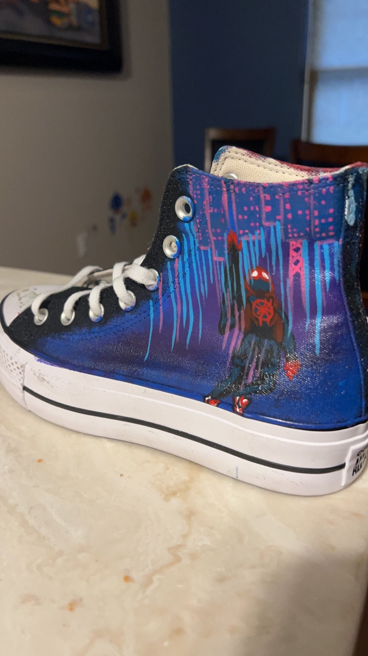 Men’s Custom Painted Converse! Any Style or Art You’d Like! - Etsy