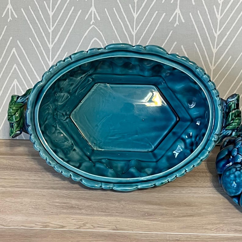 Vintage Inarco Mood Indigo Blue Ceramic Tureen E3379 - Etsy
