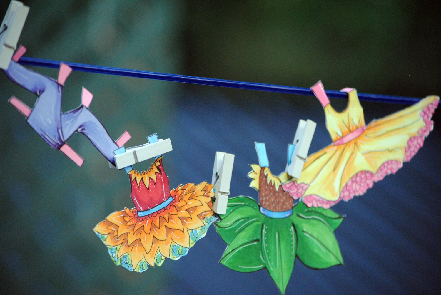 Printable Ballerina Paper Doll Dance Costumes - Etsy