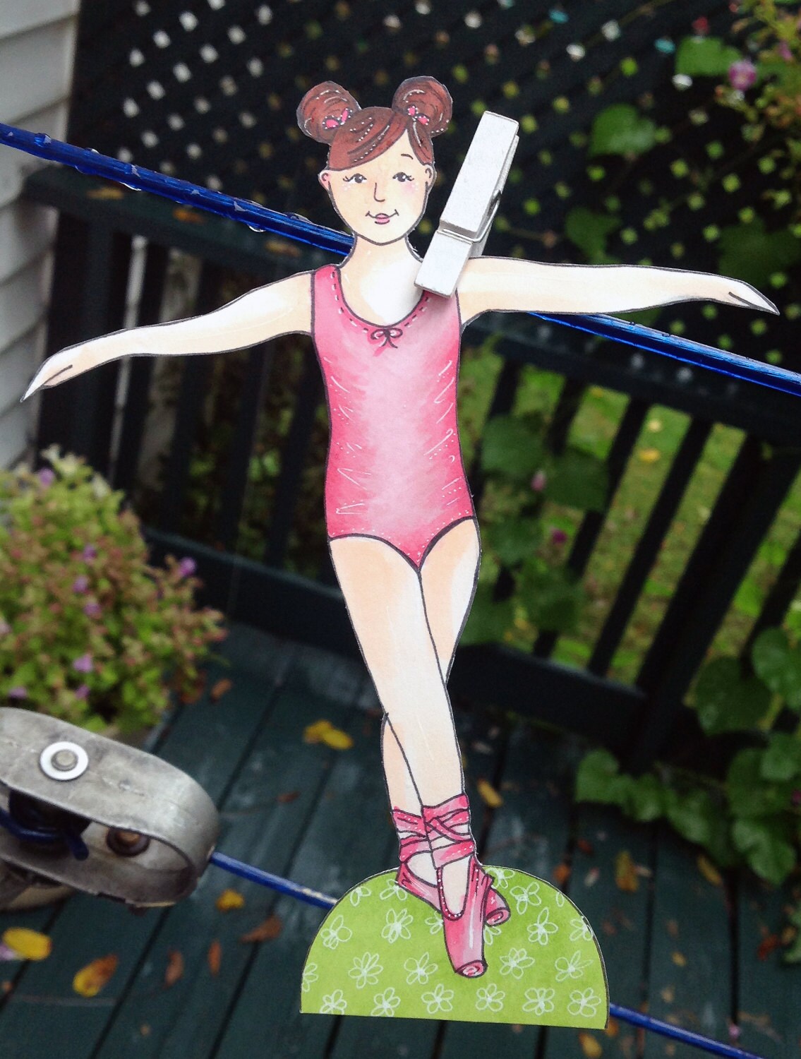 Printable Little Dancer Paper Doll - Etsy