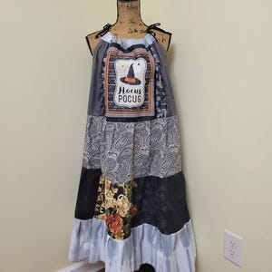 Wearable Art Dress, Handmade Upcycled Tapestry Dress, Patchwork ...