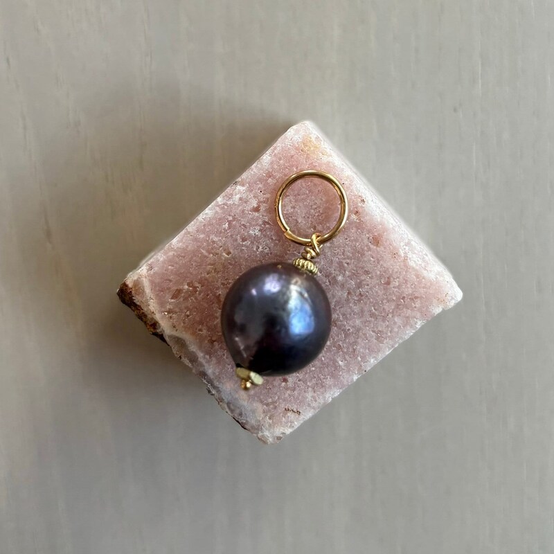 Pearl Charm - Etsy