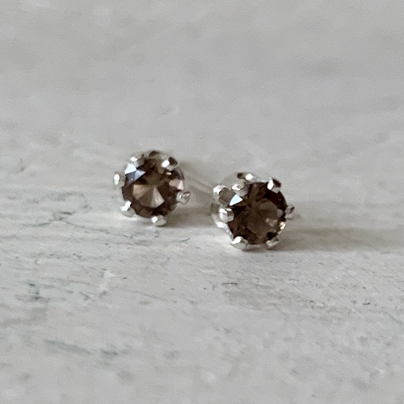 Grey Studs - Etsy