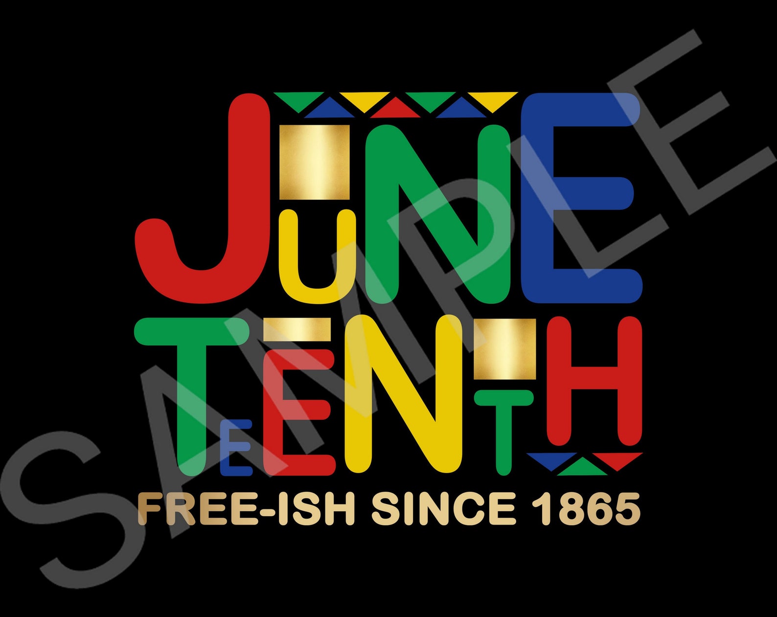 Juneteenth Free-ish Since 1865 Png Sublimation Design Download, 1865 ...