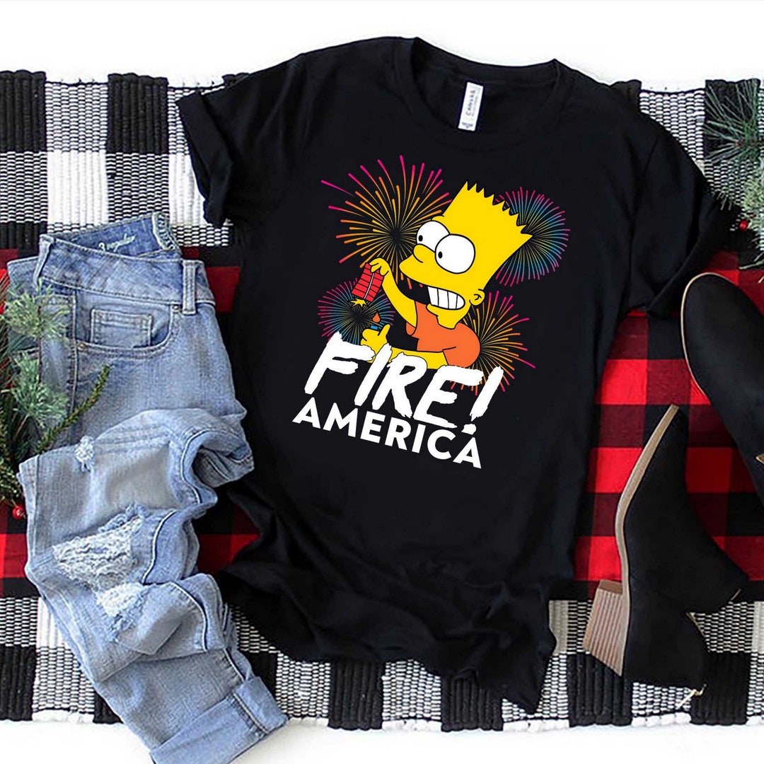 The Simpson Firework 4th July Independence Day Png, Independence Day ...