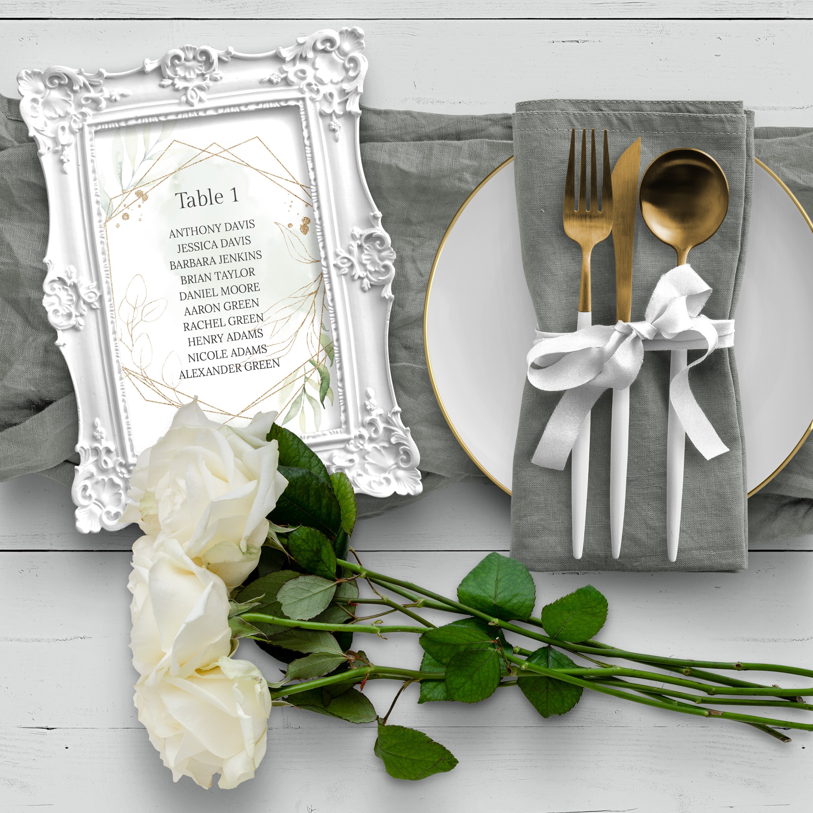 Wedding Seating Chart Template Table Assignment Card Seating - Etsy