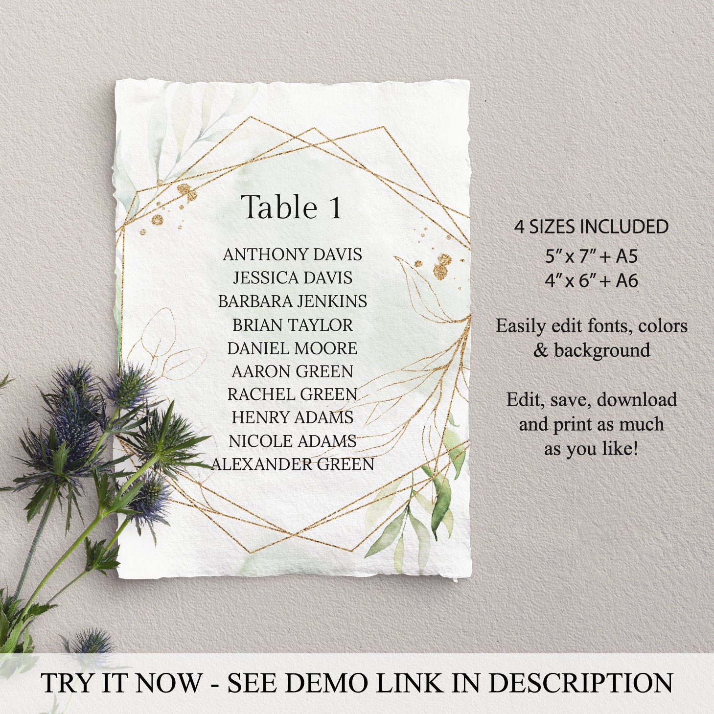 Wedding Seating Chart Template Table Assignment Card Seating - Etsy