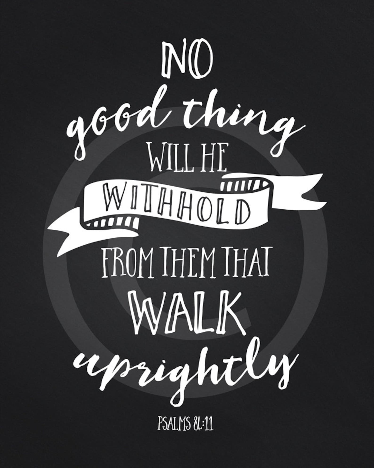 Walk Uprightly 8x10 Printable Bible Art - Etsy