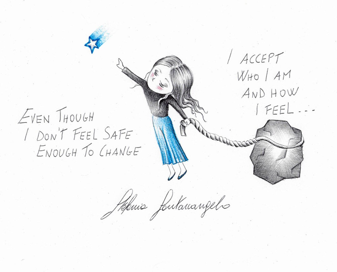 Drawing_inner Child_the Change - Etsy