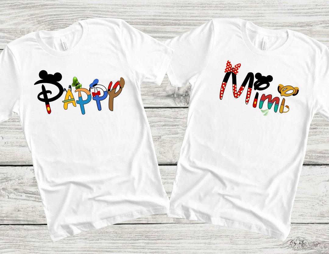 Grammy T-shirt, Papa T-shirt, Pappy T-shirt, Papaw T-shirt, Mimi Shirt ...