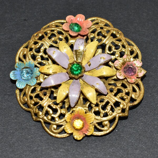 Lilac Brooch - Etsy