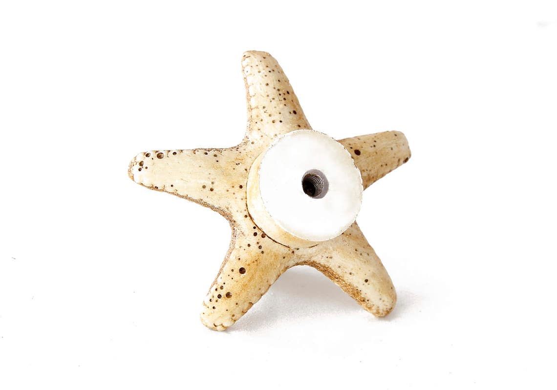 Starfish Cabinet Beach House Cupboard Knobs Drawer Knobs Decor Decorative Knobs Kitchen Pulls ...