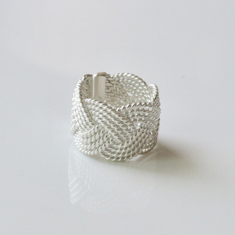 Wire Woven Ring - Etsy