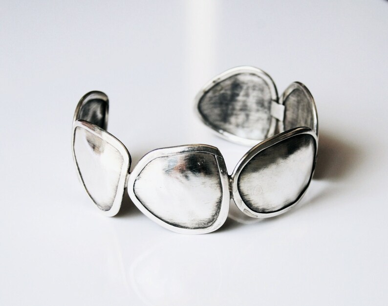 Classic and Stylish Handmade Sterling Silver Cuff Bracelet - Etsy