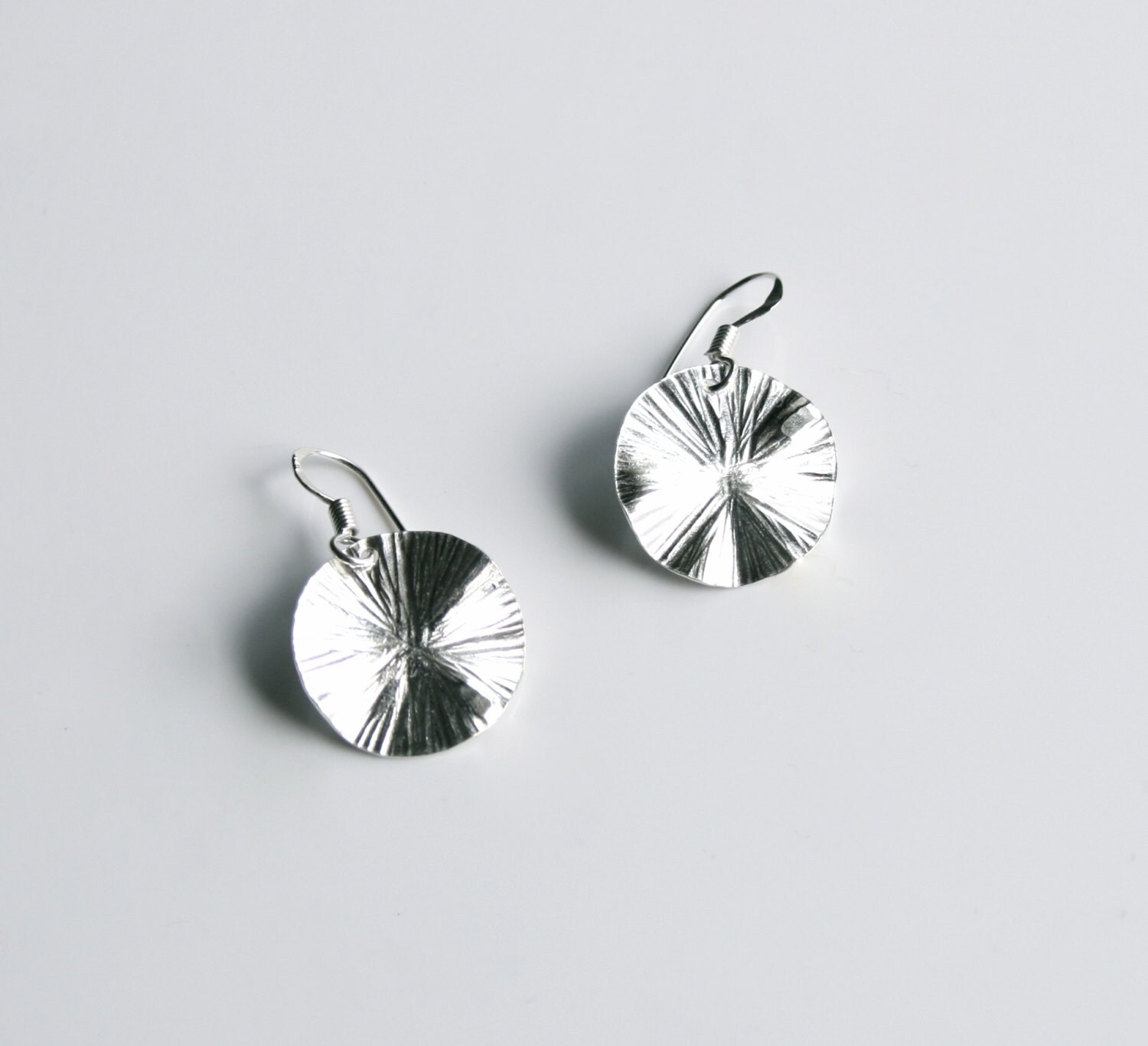 Mini Shimmering Disc Earrings Are Small but Have a Striking - Etsy