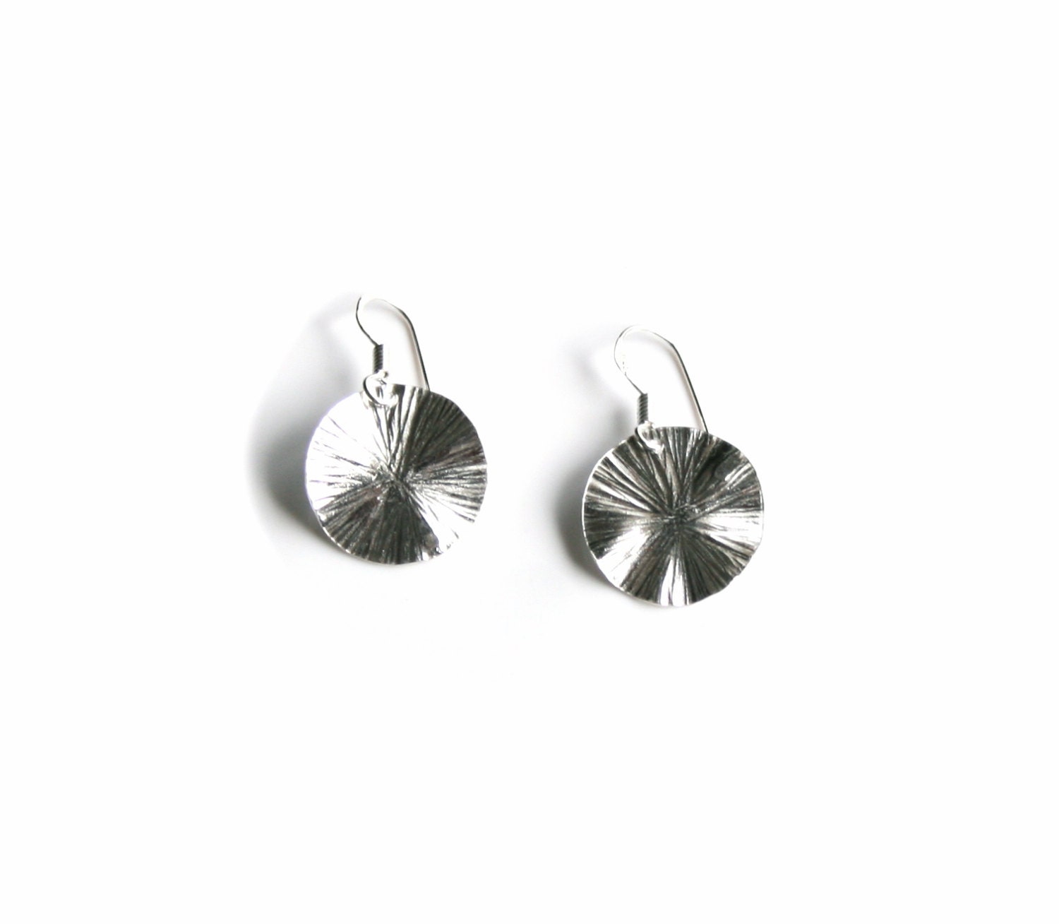 Mini Shimmering Disc Earrings Are Small but Have a Striking - Etsy