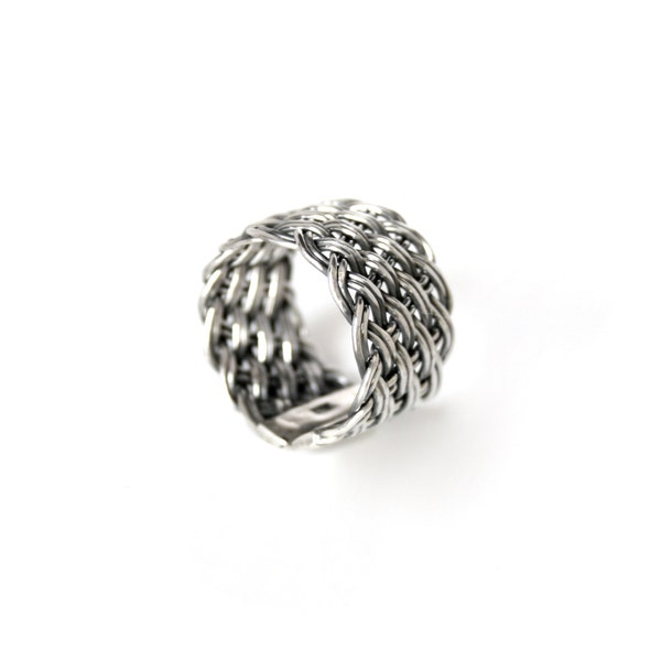 Hand Woven Ring - Etsy