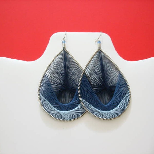 Thread Earrings - Etsy