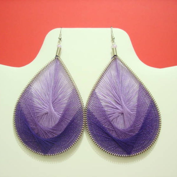 Thread Earrings - Etsy