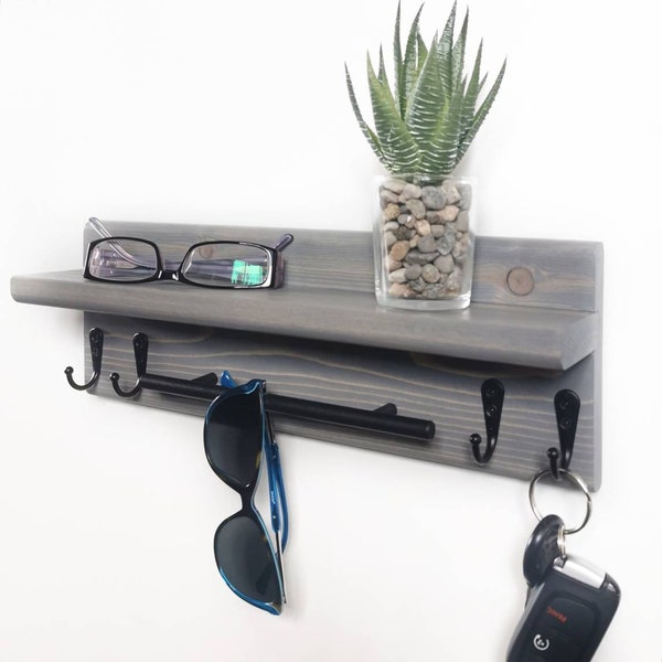 Key and Sunglasses Holder - Etsy