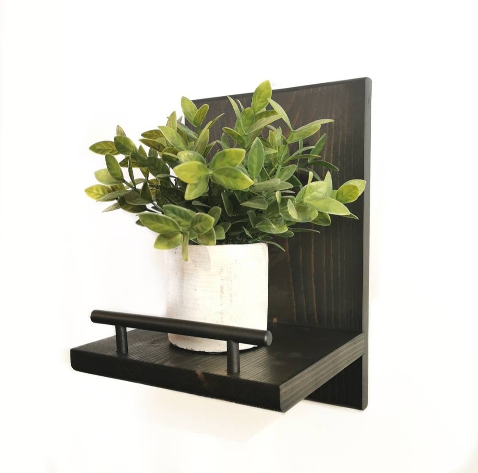 Wall Mounted Plant Shelf Accent Wall Shelves Modern Wall | Etsy Canada