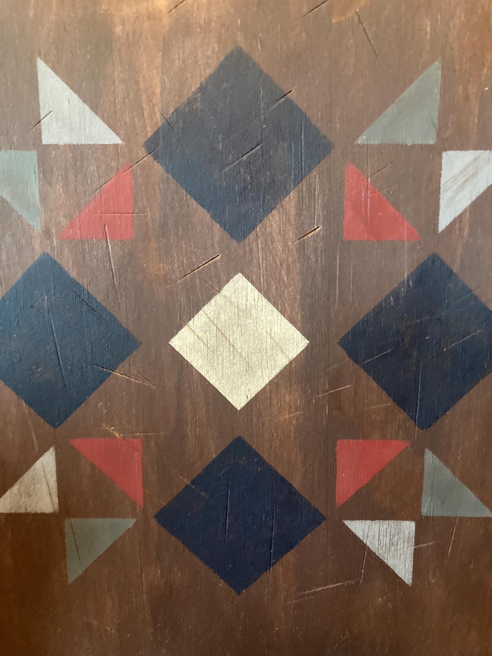 Primitive Wooden Quilt Square Breadboard - Etsy