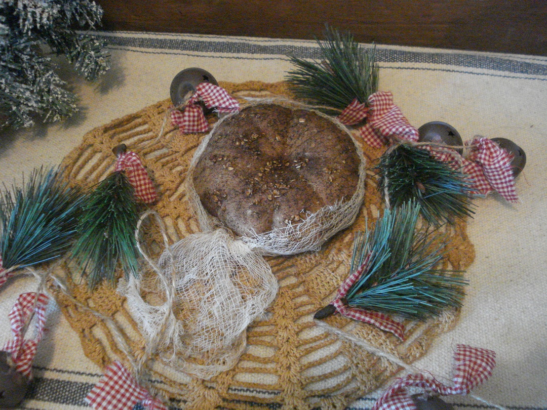 Primitive Hand Made Colonial Bundt Cake - Etsy