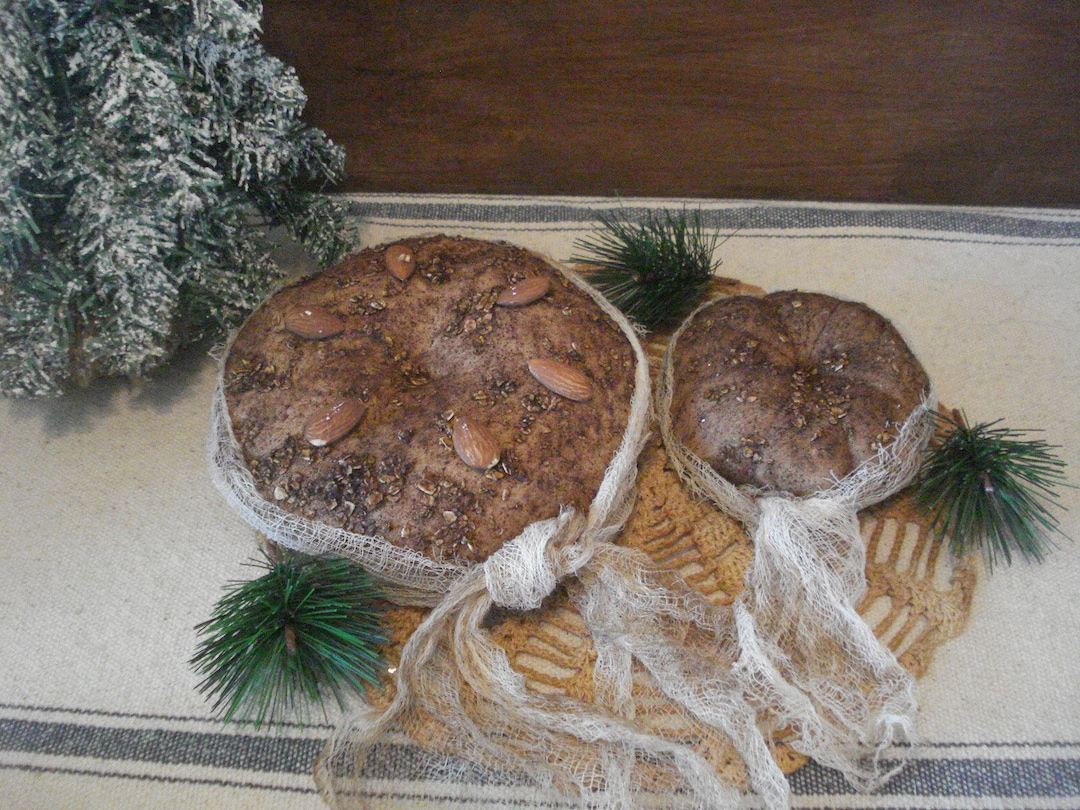 Primitive Colonial Nut and Oat Cake and Colonial Bundt Cake - Etsy