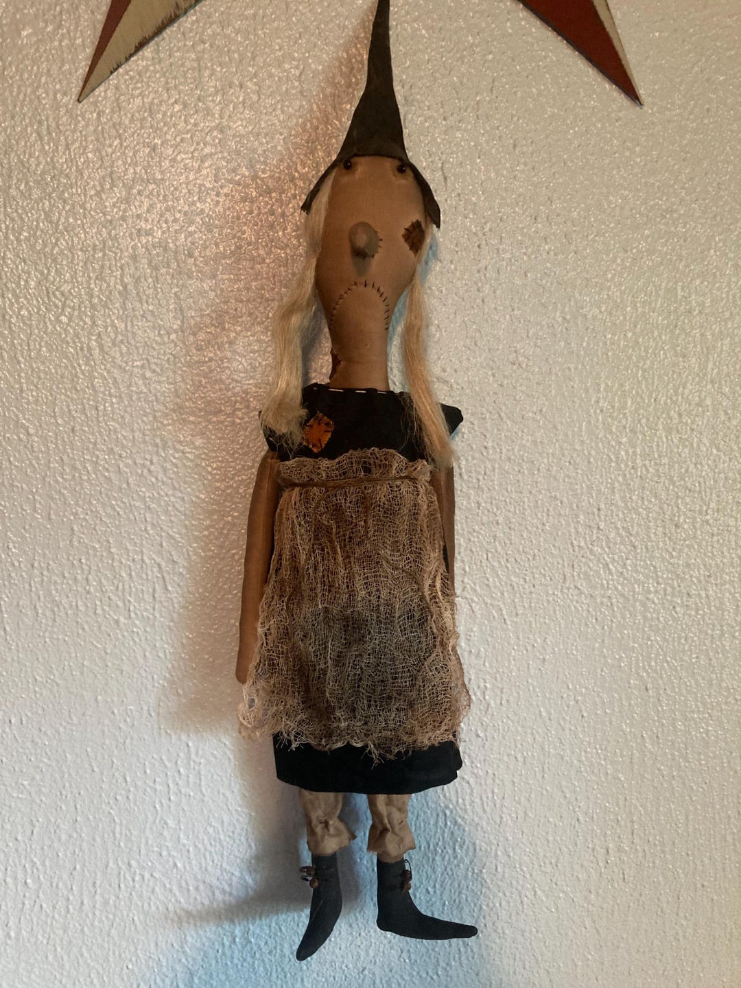 Primitive 24 Frowning Freya Witch Doll - Etsy