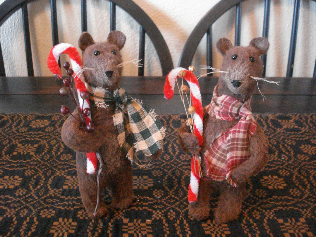 Primitive Chesterfield Mice Dolls, Listing is for ONE Mouse - Etsy