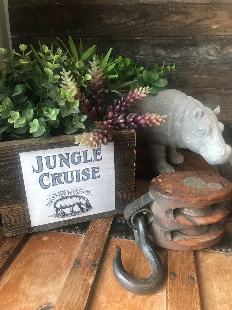 Disney's Jungle Cruise Backside of Water Indiana Jones Harbor Galley ...