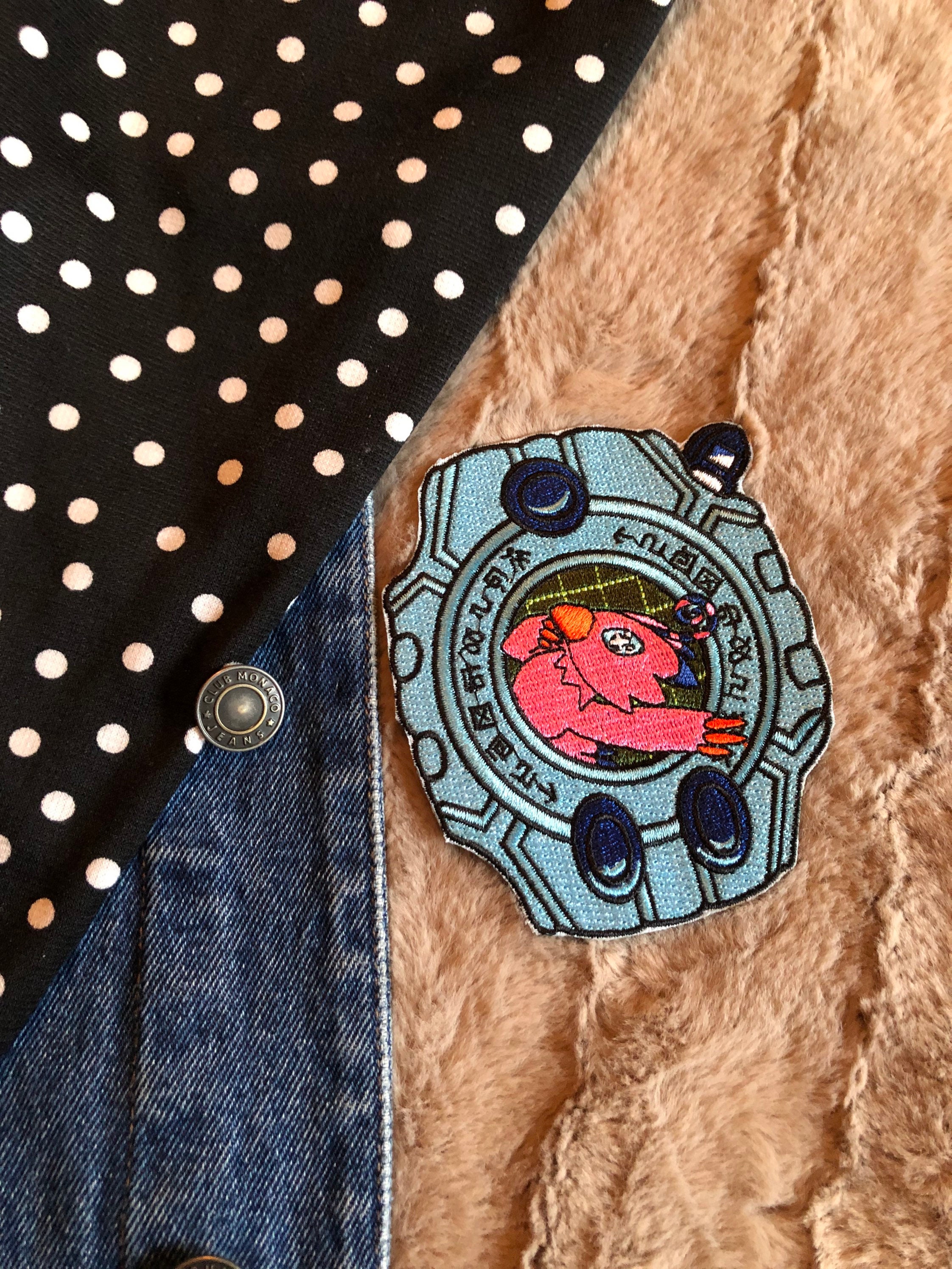 4 Inch Wide Iron on Digimon Embroidery Patch Biyomon Patch - Etsy