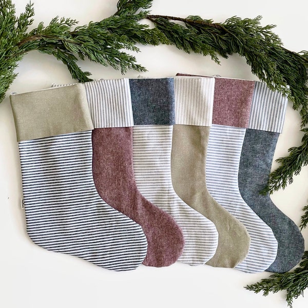 Modern Stocking - Etsy