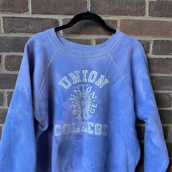 College Sweatshirt Vintage - Etsy