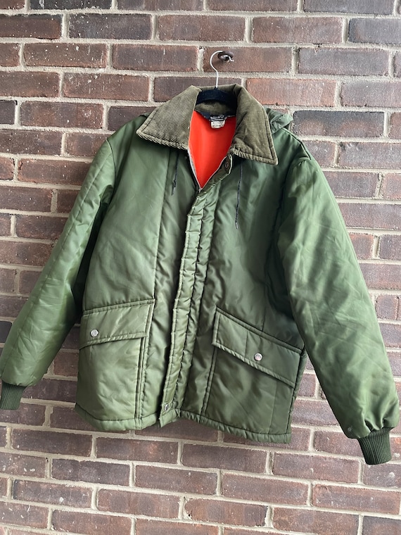 70s 80s sears made in japan outdoor jacket thermal hu… - Gem