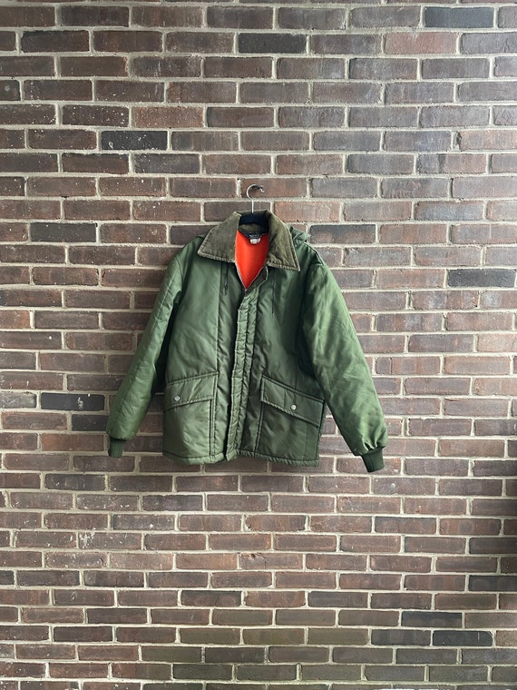 70s 80s sears made in japan outdoor jacket thermal hu… - Gem