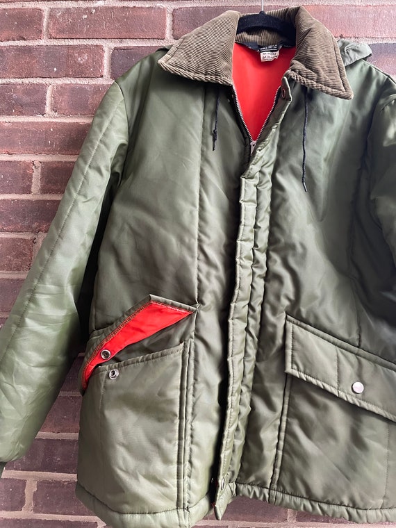 70s 80s sears made in japan outdoor jacket thermal hu… - Gem