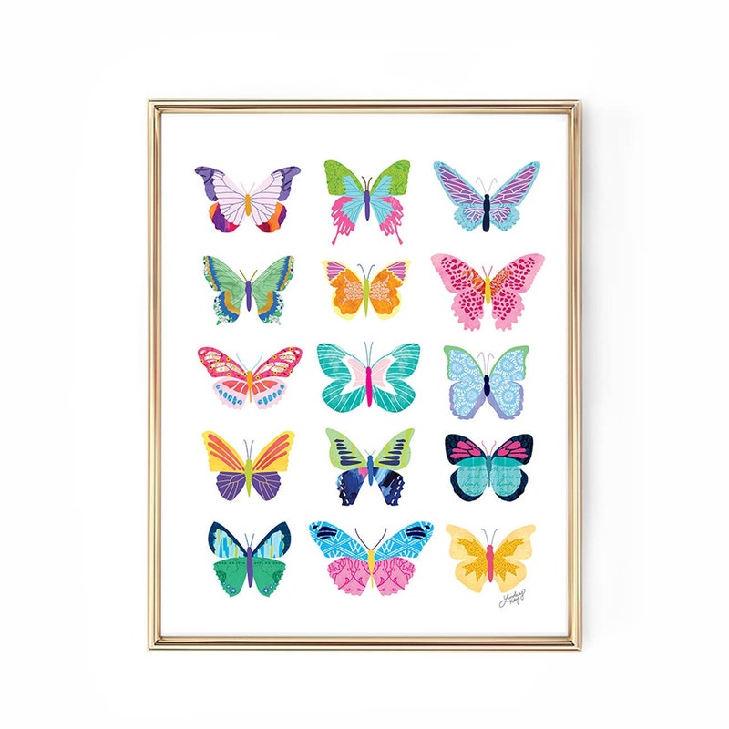 Butterfly Poster - Etsy