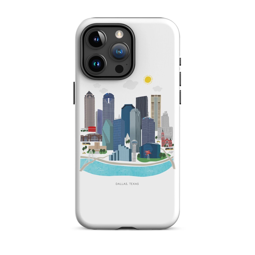 Dallas Texas Skyline Tough Case for Iphone® - Etsy