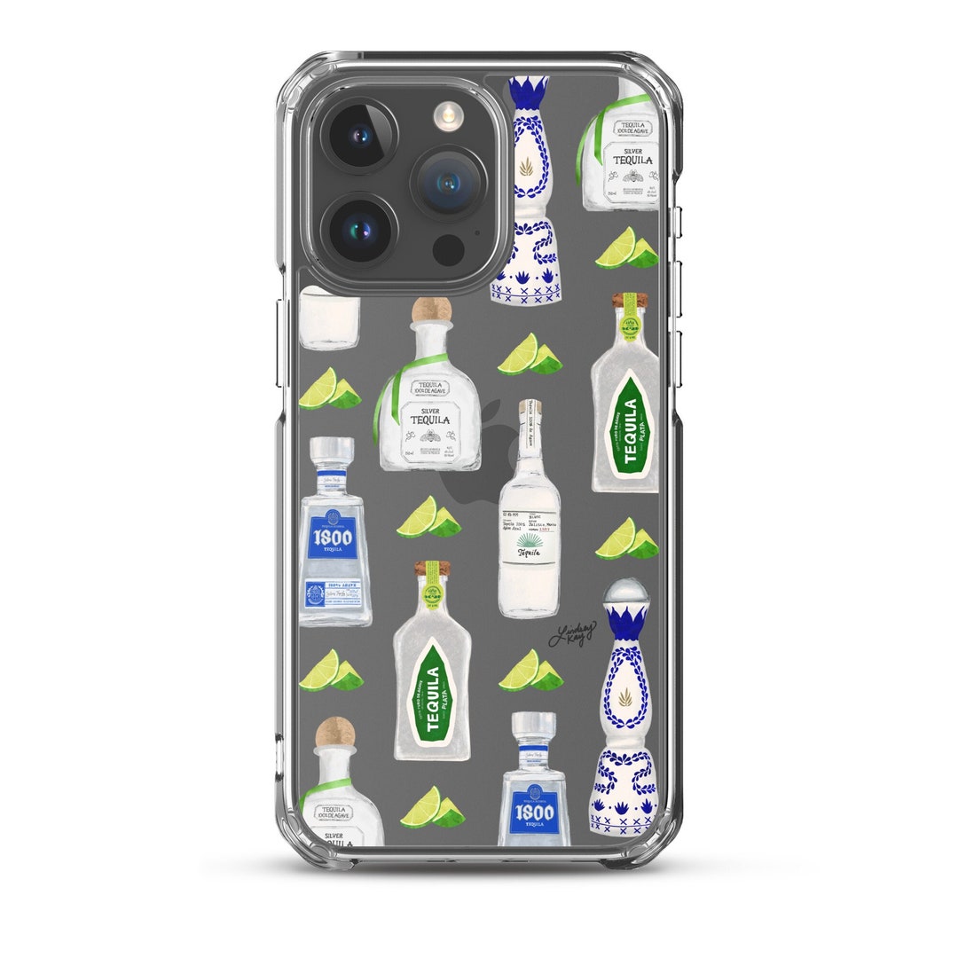 Tequila Bottles Pattern Clear Case for Iphone® - Etsy