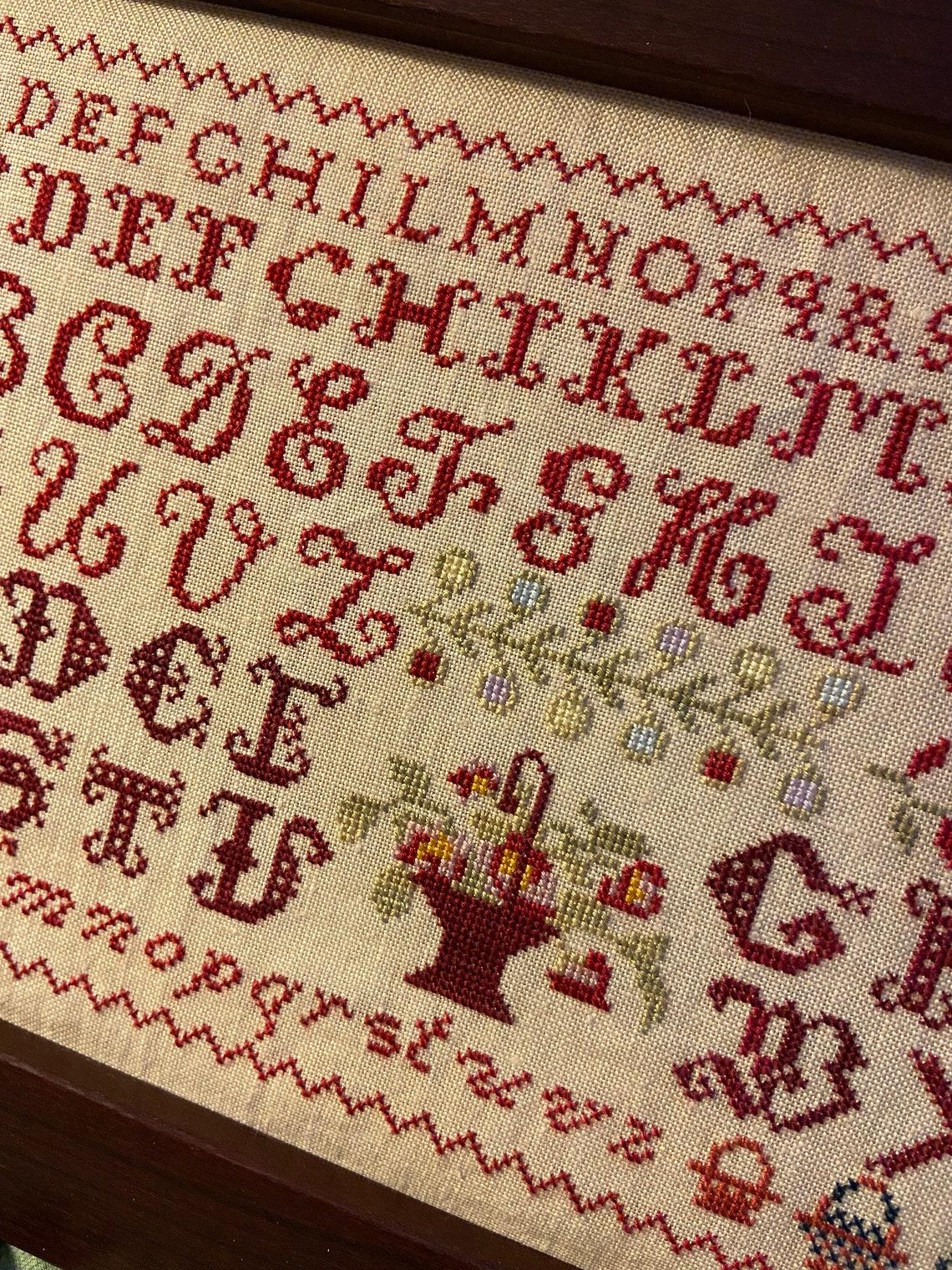 TGA Redwork Sampler PDF E-pattern - Etsy