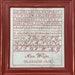 Alice Wright 1858 Sampler Chart PDF E-pattern - Etsy