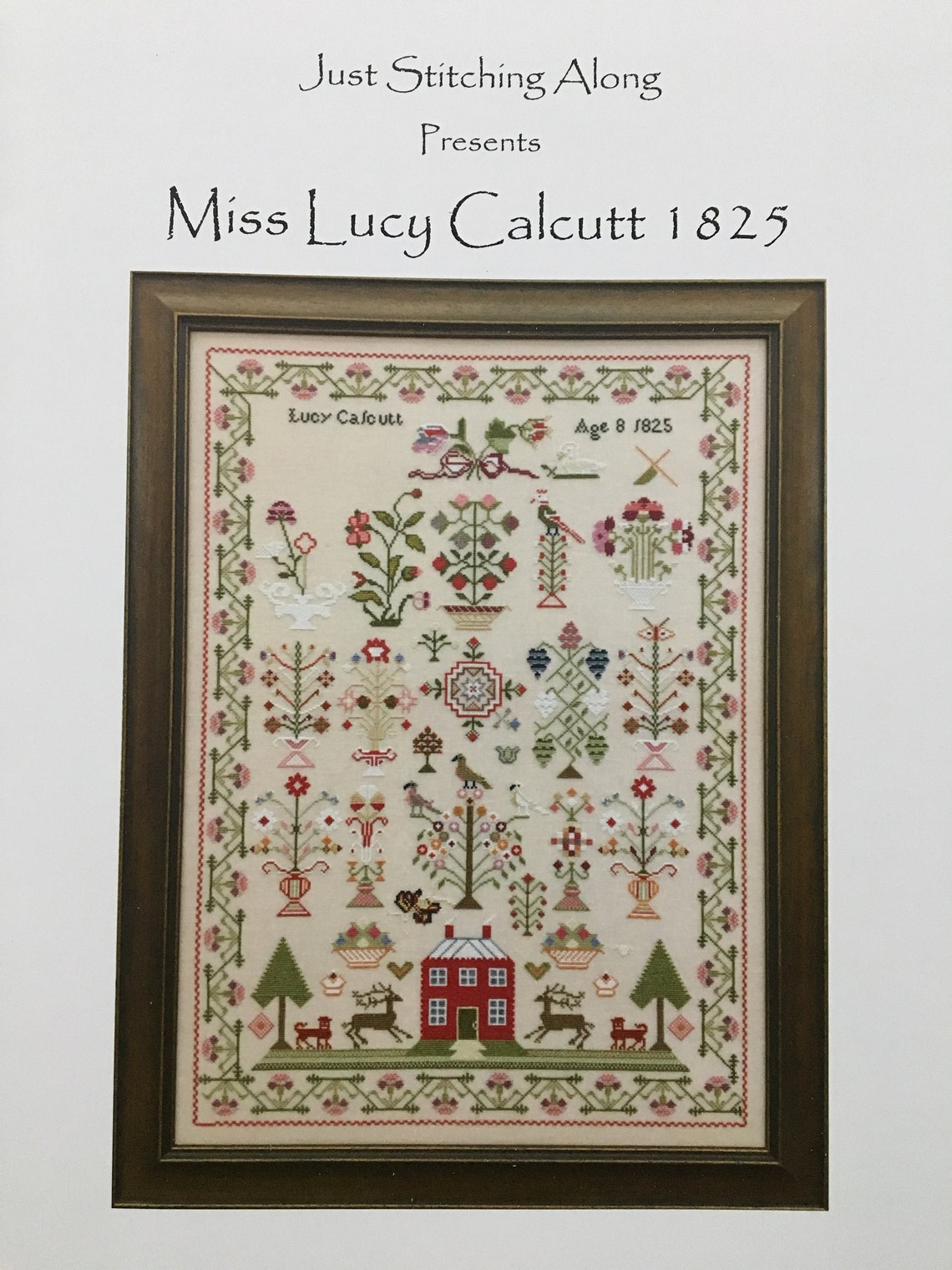 Lucy Calcutt 1825 Sampler Chart - Etsy