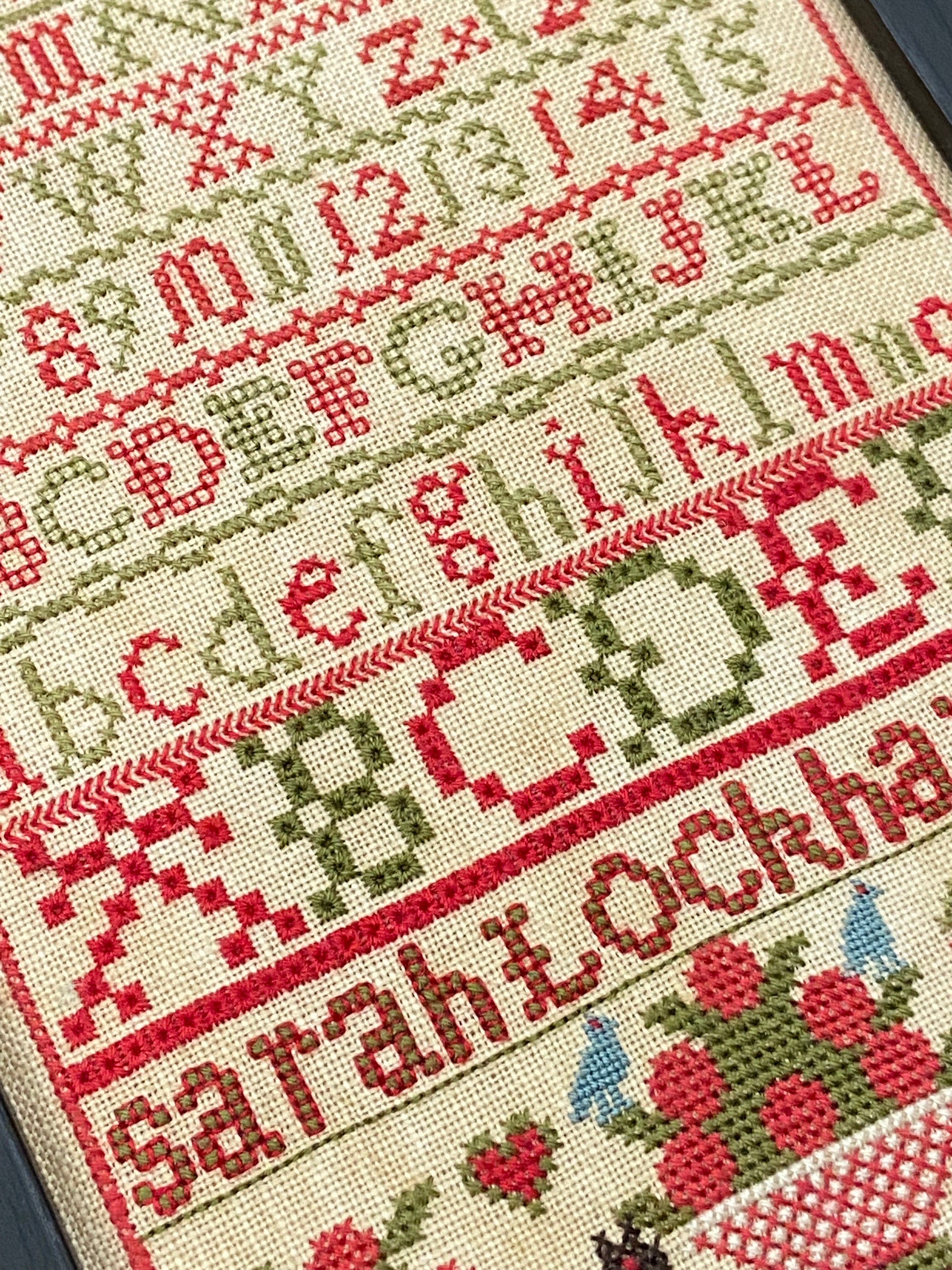 Sarah Lockhart 1845 Sampler Chart Booklet - Etsy