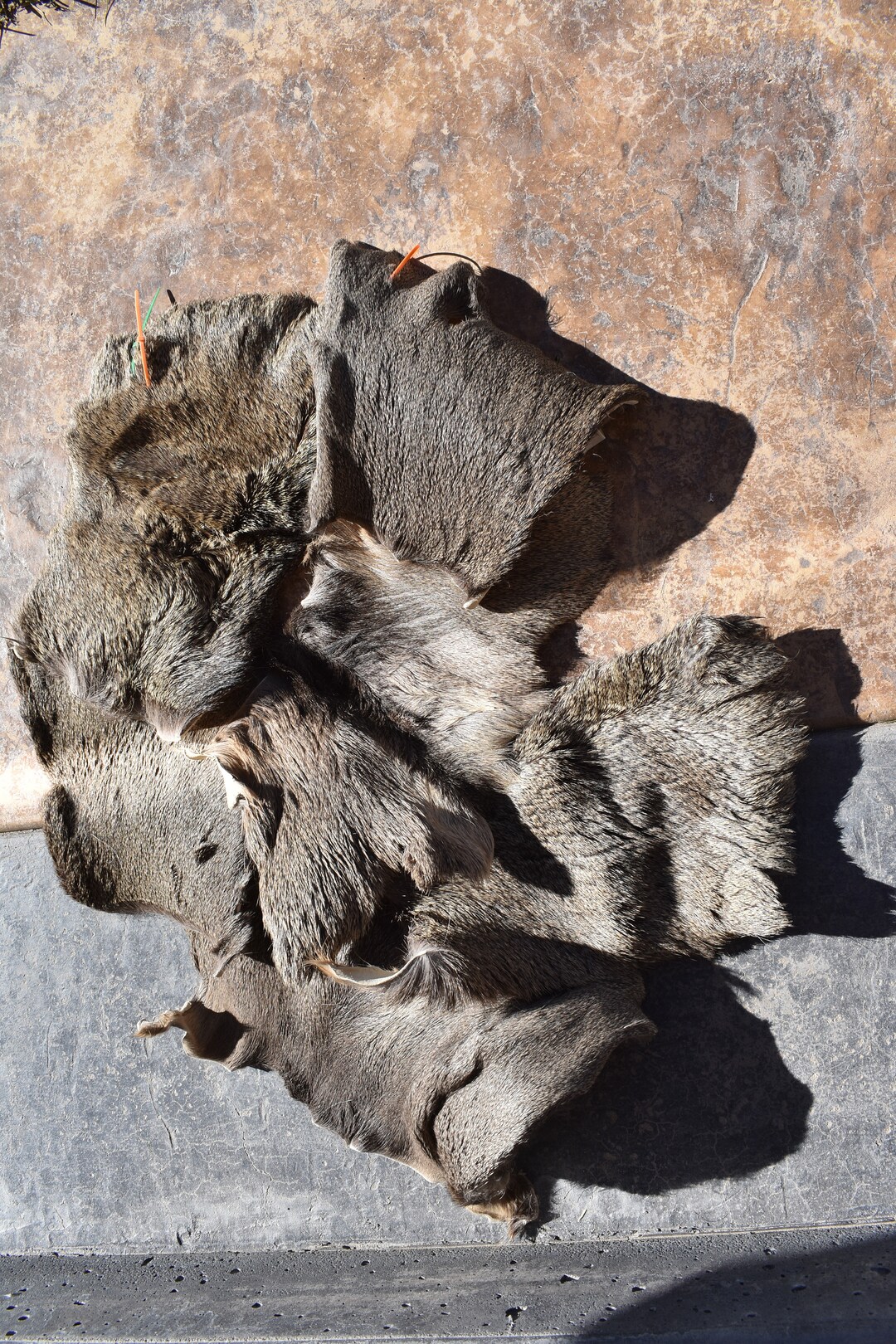 CHOICE PC Mule Deer Fur Scrap Pieces, Fur Fly Tying, Deer Hide Scrap ...